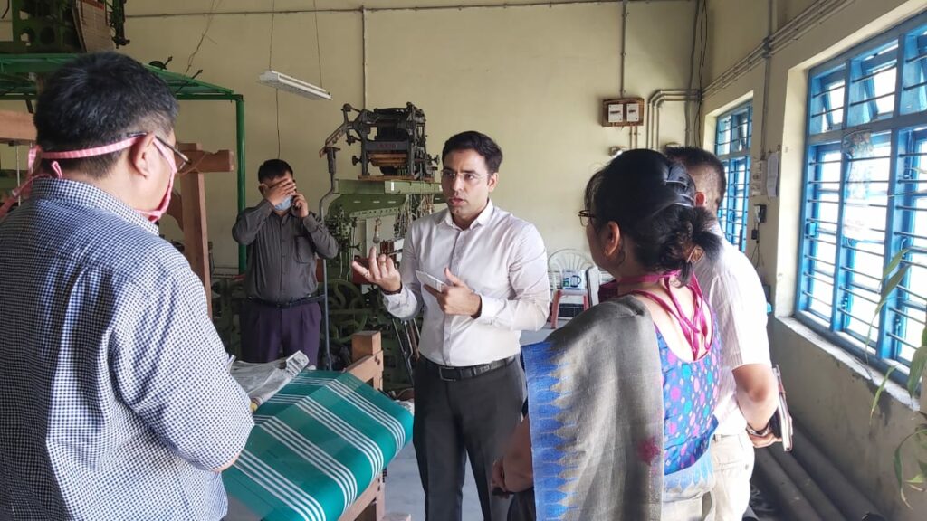 Commissioner, Devesh Deval, IAS visited Powerloom & Allied Training ...